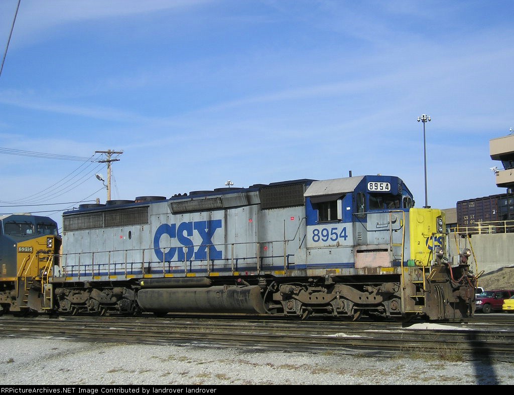 CSXT 8954 In The Pitt At CSX Queensgate Yard